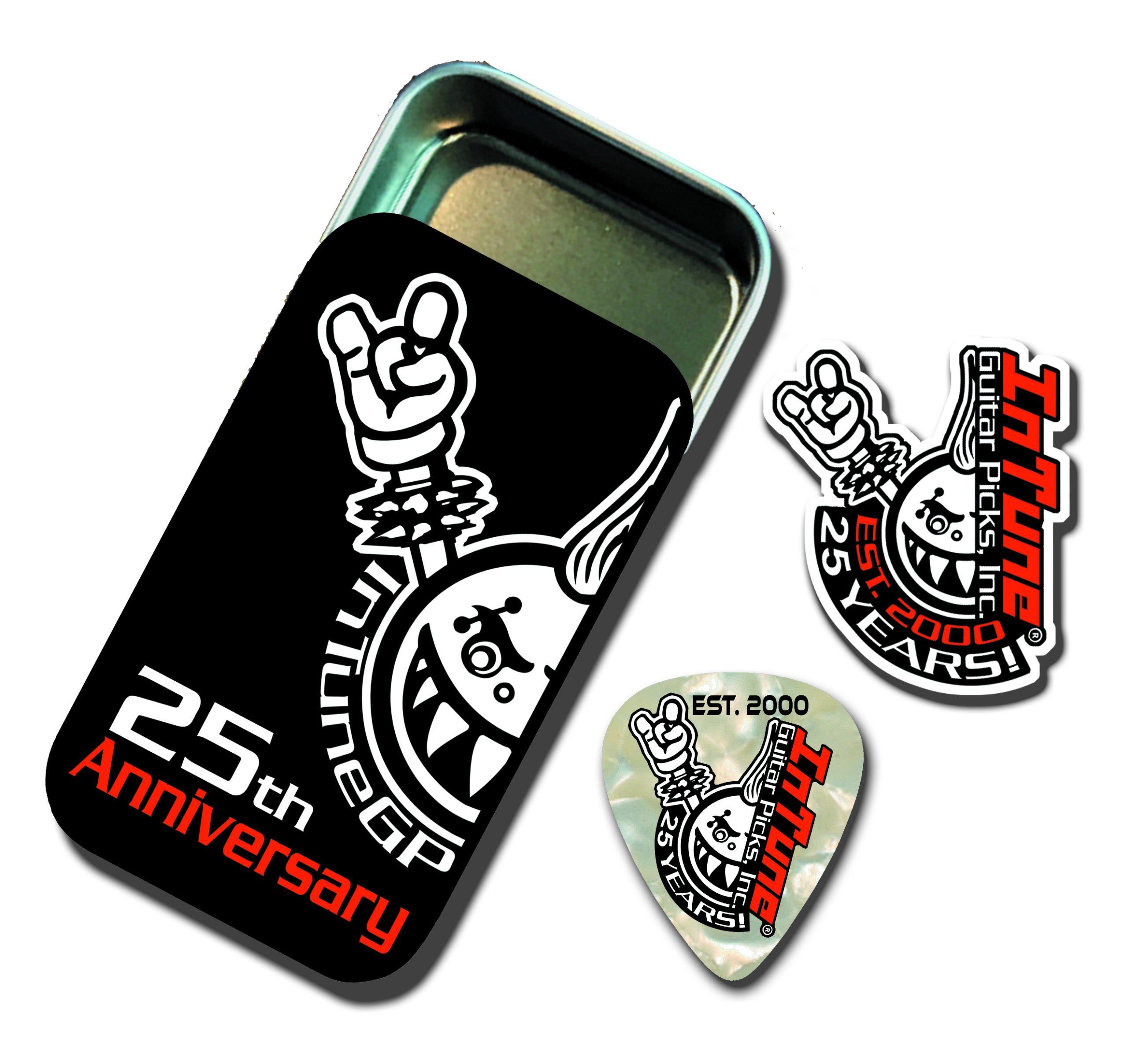 Custom Guitar Picks - Custom Guitar Picks Tins- by InTuneGP