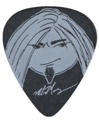 Custom Guitar Picks Single Color Samples by InTune Guitar Picks, Inc.